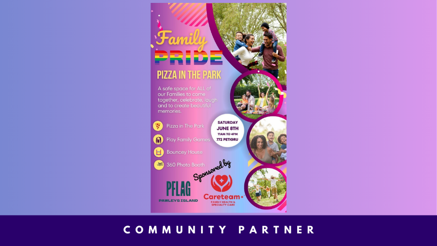 Community Partner Event | Family Pride Pizza in the Park